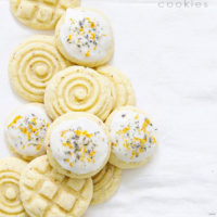 Tangerine Butter Cookies | Bakers Royale